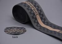 China Custom 40mm Double Sided Recycled Jacquard Elastic Band for Garments for sale