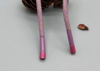 China Cutting Printing Logo Elastic Draw Cord With Silicone Ending By Printed Technics for sale