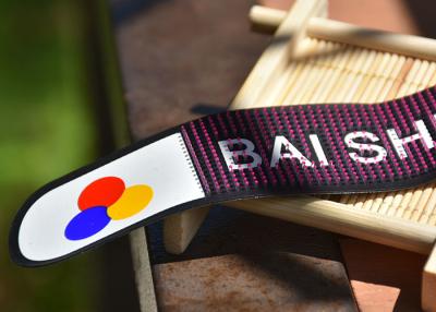 China Good Hand Feeling Eco Friendly Screen Printed Patches For Garments for sale