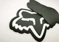 China OEKO-TEX Certified PVC Silicone Rubber Labels - 0.15mm Precision Cutting with 500pcs MOQ for sale