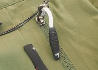 China Custom 3D Raised Logo TPU Zipper Puller with 15kg Tensile Strength for Bags and Sportswear for sale