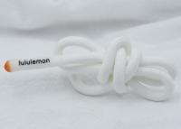 China 5mm Polyester Drawstring Cord with Silicone Endings - 120cm Length Custom Logo Printing for Swimwear & Hoodies for sale