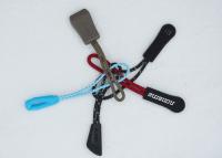 China Custom Engraved TPU Zipper Puller 56mm Length with 15kg Tensile Strength for Backpacks & Outdoor Gear for sale