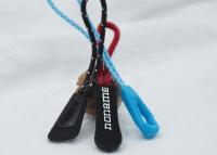China Custom Engraved TPU Zipper Puller 56mm Length with 15kg Tensile Strength for Backpacks & Outdoor Gear for sale