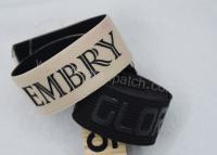 China Custom Stretch Nylon Elastic Webbing 38-72mm with Silicone Anti-Slip Banding for Sportswear for sale