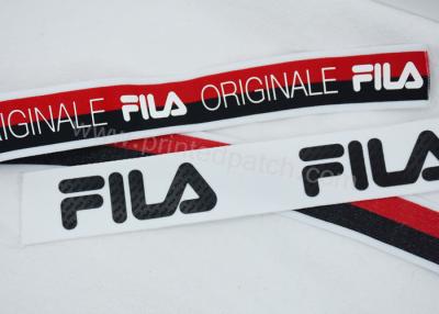 China OEKO-TEX Certified 38-72mm Anti-Slip Elastic Band with Custom Logo Printing for Sportswear for sale