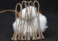China Waterproof TPU PVC Zipper Puller 56mm x 8mm with 15kg Tensile Strength for Backpacks and Garments for sale