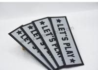China Custom 3M Reflective Metallic Sew-On Patches 1M x 91.4cm Waterproof for Safety Jackets for sale