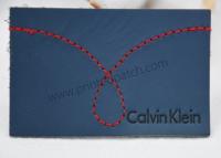 China Custom Real Leather Patches with Hot Stamped Logo - 500pcs MOQ, 15-Day Production for Garment Branding for sale