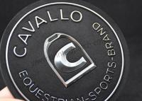 China 2mm Silver TPU Embossed Patches with 3D Logo on Black Suede - OEKO-TEX Certified for Ski Wear and Jackets for sale