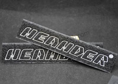 China 3M Reflective 15mm Velcro Embossed Patches 4 Colorways OEKO-TEX Certified for sale