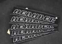 China 3M Reflective 15mm Velcro Embossed Patches 4 Colorways OEKO-TEX Certified for sale