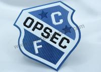China Custom 3D Raised Logo Soft TPU Heat Transfer Patches - 130-140°C Application, 10-12s Press Time, OEKO-TEX Certified for sale