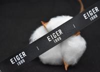 China 0.3mm Silicone Hanger Loop Labels with Screen Printed Logos - Oeko-Tex Certified Custom Clothing Tags for sale