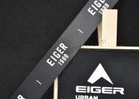 China 0.3mm Silicone Hanger Loop Labels with Screen Printed Logos - Oeko-Tex Certified Custom Clothing Tags for sale
