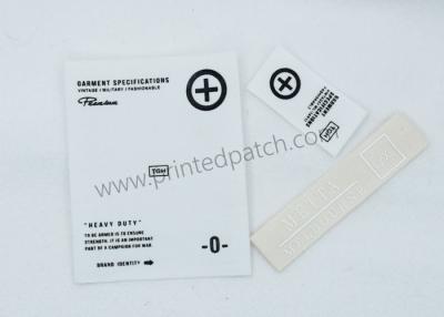China OEKO-TEX Certified Screen Printed Patches on 100% Cotton Tape - Custom Labels 3-5 Day Samples for sale