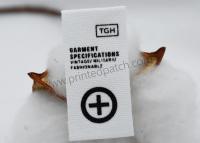 China OEKO-TEX Certified Screen Printed Patches on 100% Cotton Tape - Custom Labels 3-5 Day Samples for sale