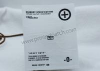 China OEKO-TEX Certified Screen Printed Patches on 100% Cotton Tape - Custom Labels 3-5 Day Samples for sale