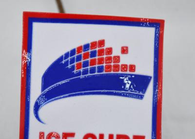 China 0.4mm Silicone Printed Labels on Woven Fabric - 5 Colorways, Oeko-Tex Certified for Down Jackets for sale
