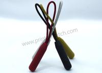 China OEM TPU Zipper Puller 56×8mm with 3D Raised Logo - 15kg Tensile Strength for Outdoor Gear for sale