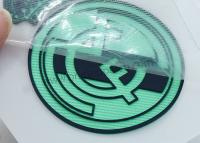 China High Density 0.2mm 3D Twill Screen Printed Patches for Children's Garments with 2mm Relief and Oeko-Tex Certification for sale