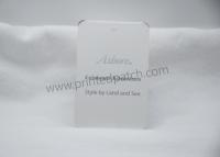 China OEM Silver Glitter Printed Recycled Paper Hang Tags - Custom Sizes 15-20 Day Lead Time with Oeko-Tex Certification for sale
