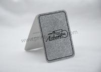 China OEM Silver Glitter Printed Recycled Paper Hang Tags - Custom Sizes 15-20 Day Lead Time with Oeko-Tex Certification for sale