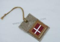 China Custom Editable Shape Folded Clothing Hang Tags for Jeans - 5-7 Day Samples, 10-12 Day Production for sale