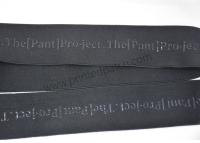 China 50mm Silicone Polyester Elastic Webbing for Cycling Clothing - Custom 100M Rolls with 500M MOQ for sale