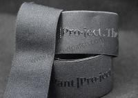 China 50mm Silicone Polyester Elastic Webbing for Cycling Clothing - Custom 100M Rolls with 500M MOQ for sale