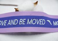 China 1 Inch Wide Anti-Slip Elastic Band with Braided Nylon Cord for Sportswear and Winter Jackets - 500M MOQ for sale