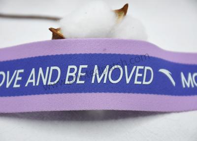 China 1 Inch Wide Anti-Slip Elastic Band with Braided Nylon Cord for Sportswear and Winter Jackets - 500M MOQ for sale