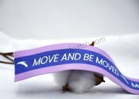 China 1 Inch Wide Anti-Slip Elastic Band with Braided Nylon Cord for Sportswear and Winter Jackets - 500M MOQ for sale