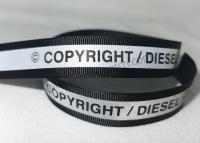 China Custom Debossed Soft Waistband Elastic Polyester Webbing for Boxers & Headbands - OEKO-TEX Certified, 100M Rolls for sale