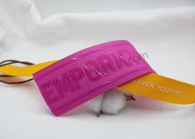 China Custom Silicone Screen Printing Ribbon Woven Non-Elastic Tape Spandex - 100M Rolls, Custom Sizes for Swimwear & Garments for sale