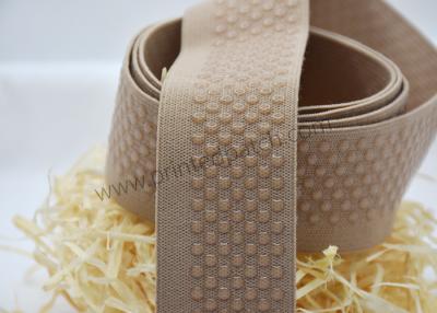 China 3D Raised SGS Silicone Dots Anti-Slip Elastic Band - 50m Rolls, Oeko-Tex Certified for Sportswear for sale