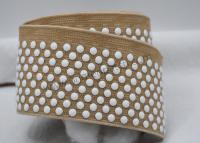 China 3D Raised SGS Silicone Dots Anti-Slip Elastic Band - 50m Rolls, Oeko-Tex Certified for Sportswear for sale