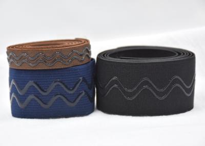 China Custom Eco Nylon Coated Anti Slip Elastic Webbing Tape 100M Rolls for Swimming Caps and Apparel for sale