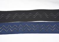 China Custom Eco Nylon Coated Anti Slip Elastic Webbing Tape 100M Rolls for Swimming Caps and Apparel for sale