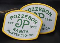 China Custom Embroidered Patches 70mm Eco-Friendly OEKO-TEX Certified Iron-On Sew-On Clothing Labels for sale
