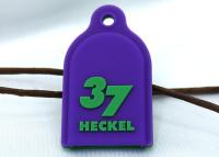 China Custom Embossed Silicone PVC Keychain - 500pcs MOQ with SGS Certification for Promotional Gifts for sale
