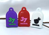 China Custom Embossed Silicone PVC Keychain - 500pcs MOQ with SGS Certification for Promotional Gifts for sale