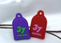 China Custom Embossed Silicone PVC Keychain - 500pcs MOQ with SGS Certification for Promotional Gifts for sale