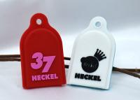 China Custom Embossed Silicone PVC Keychain - 500pcs MOQ with SGS Certification for Promotional Gifts for sale