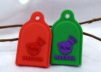 China Custom Embossed Silicone PVC Keychain - 500pcs MOQ with SGS Certification for Promotional Gifts for sale