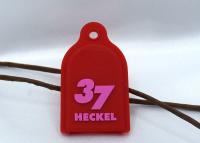 China Custom Embossed Silicone PVC Keychain - 500pcs MOQ with SGS Certification for Promotional Gifts for sale
