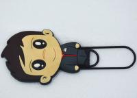 China Custom PVC Silicone Cartoon Keychains - 500pcs MOQ, 15-Day Production, OEM Custom Designs for Promotional Gifts for sale