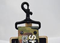 China Custom 2D Embossed Silicone Keychains with Canvas Backing - 500pcs MOQ, 15-Day Production for sale