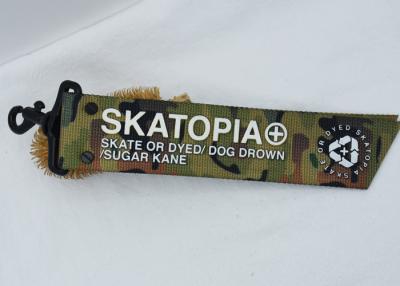 China Custom 2D Embossed Silicone Keychains with Canvas Backing - 500pcs MOQ, 15-Day Production for sale