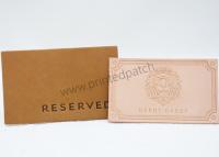 China ODM Embossed Genuine Leather Patches - Custom Branding for Clothing & Textiles - 500pcs MOQ, 15-Day Production for sale